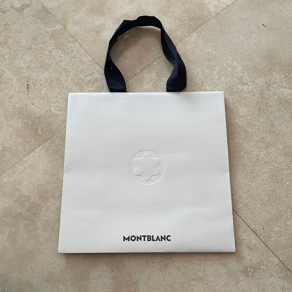 Mont Blanc | Office | Montblanc Gift Bag Thick Cardboard Bag Genuine ...